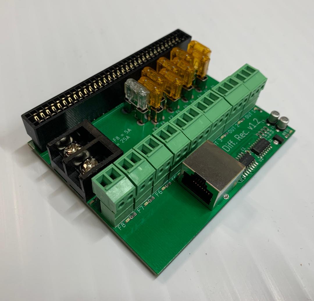 HP 90 Degree Differential Receiver with Power Injection - Wizard of Wire