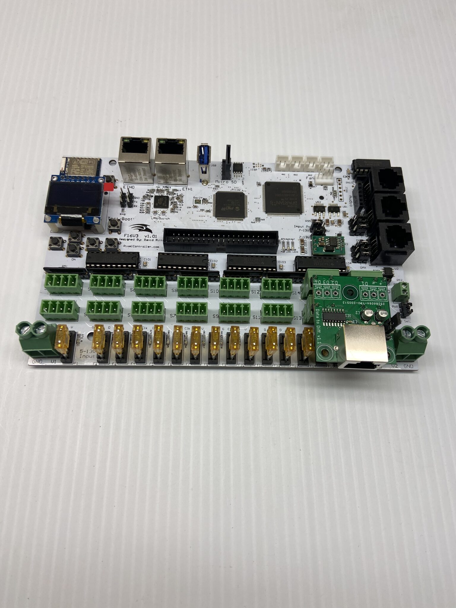 Data To Differential direct to Falcon - Wizard of Wire